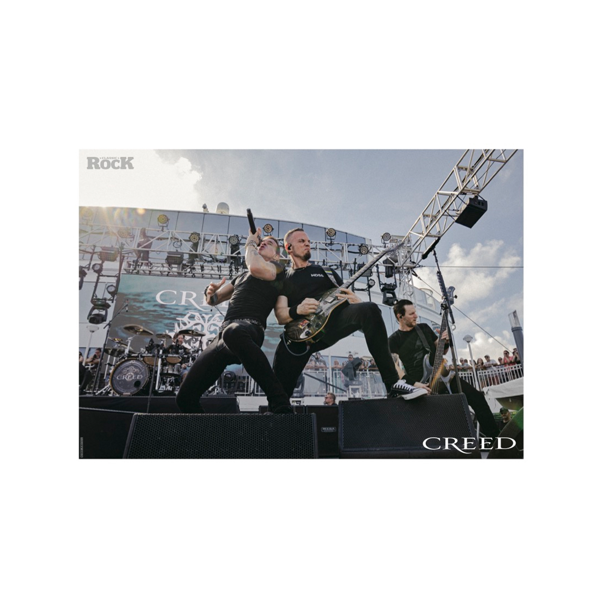 Issue #331 (Creed): Magazine, Exclusive Art Card + Signed Setlist – Louder