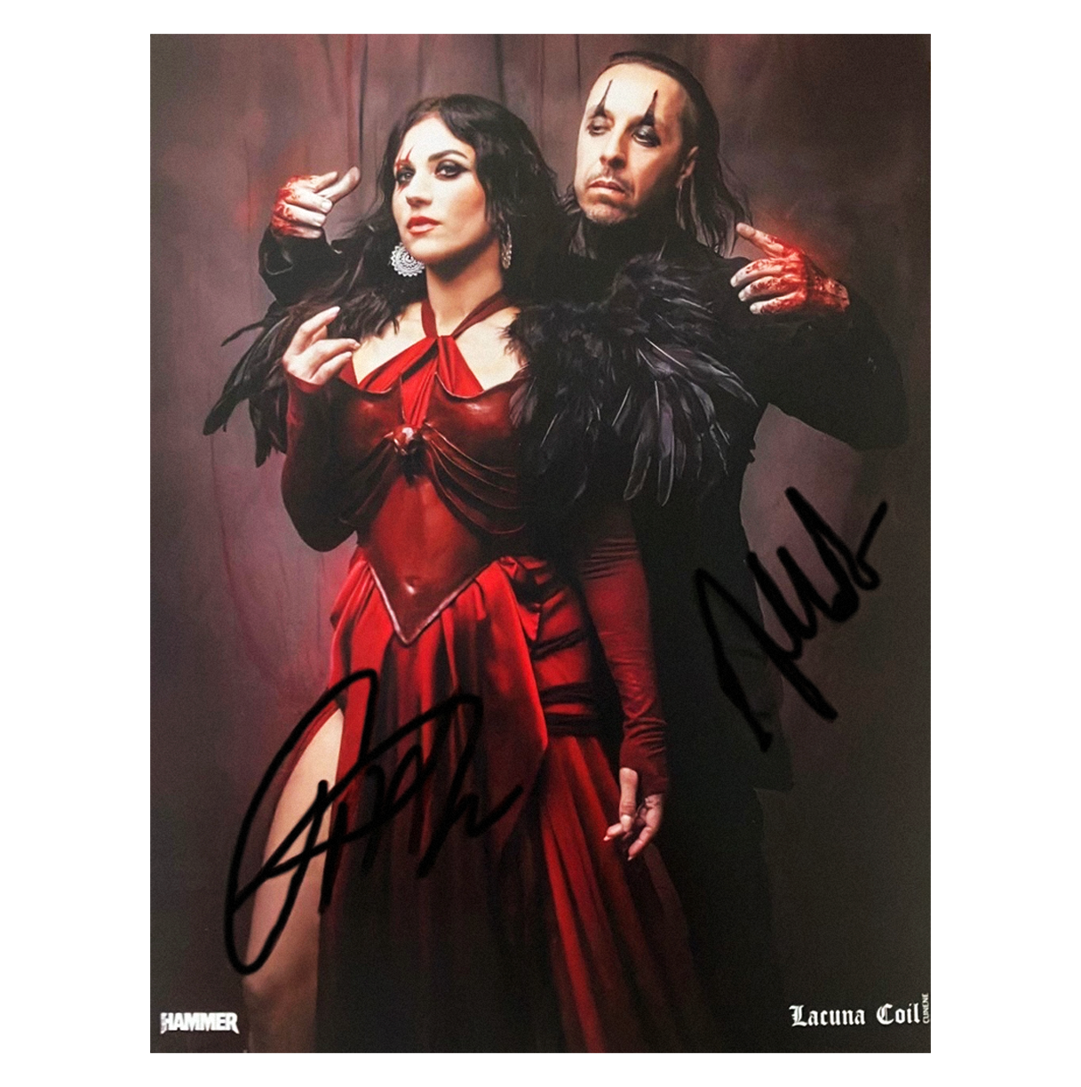 Issue #397 (Lacuna Coil): Magazine + Signed Art Card – Louder