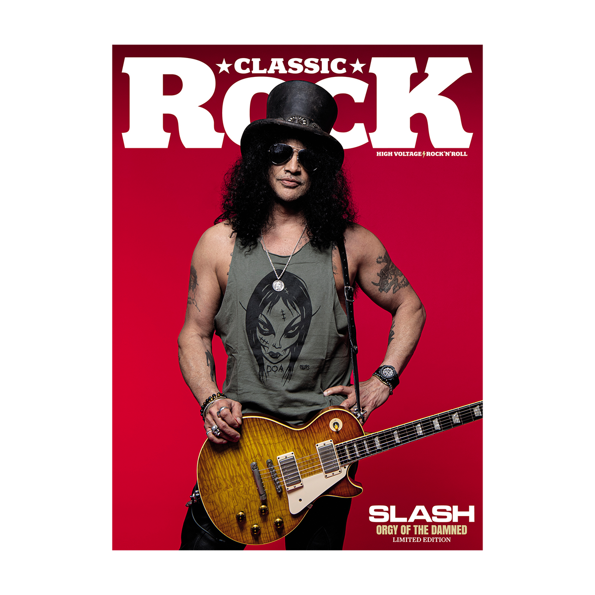 Classic Rock Issue 327 - Slash Magazine + Exclusive Slash Hand-Signed