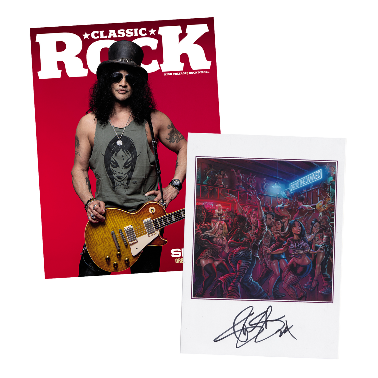 Classic Rock - Issue #327 (Slash): Magazine + Signed Print – Louder