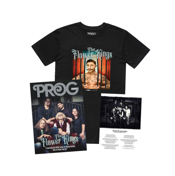 Prog Magazine - Issue #159 (The Flower Kings): Magazine, Exclusive T-Shirt + Signed Ly – Louder
