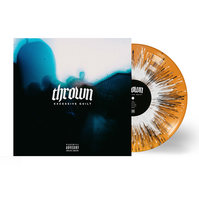 Thrown - Exclusive 'EXCESSIVE GUILT' orange, black and white LP